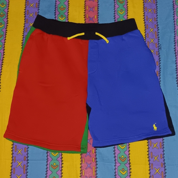 Polo Ralph Lauren | Bottoms | Ralph Lauren Polo Colorblock Sweat Shorts ...